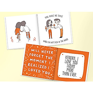 I See Me! Personalized Book for Boyfriend, Girlfriend, Spouse, Partner, Anniversary | Book of Us (Hardcover)