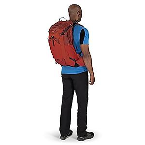 Osprey Manta 24L Men's Hiking Backpack with Hydraulics Reservoir, Black