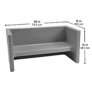 Children's Factory Adapta-Benches, Set-3, Woodland, CF910-073, Flexible Seating for Classroom, Preschool or Daycare, Indoor or Outdoor Toddler Chairs