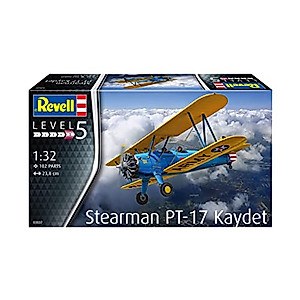 Revell 03837, Stearman PT-17 Kaydet. 1:32 Scale Plastic Model Kit