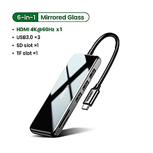 WJCCY USB C HUB 4K@60Hz/30Hz Type-C to HDMI Multi USB 3.0 Adapter USB-C 3.1 Splitter Port Type- C HUB