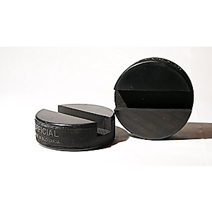 PUCKUPS - The Original Indestructible Hockey Puck Cell Phone Stand - The Best Universal Smartphone Stand. Compatible for All iPhone/Samsung/Google/LG Smartphones. Made from a Real Hockey Puck (1 Pack)