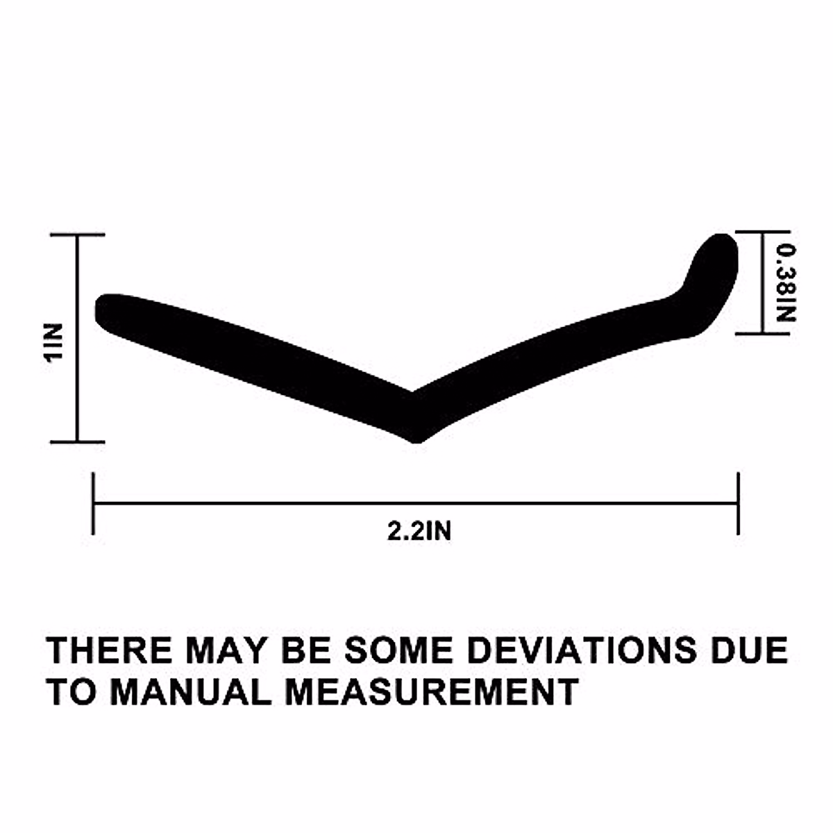 Garage Door Rubber Seal Strip, Universal Garage Door Seal, Weatherproofing Garage Door Weather Stripping（20FT)