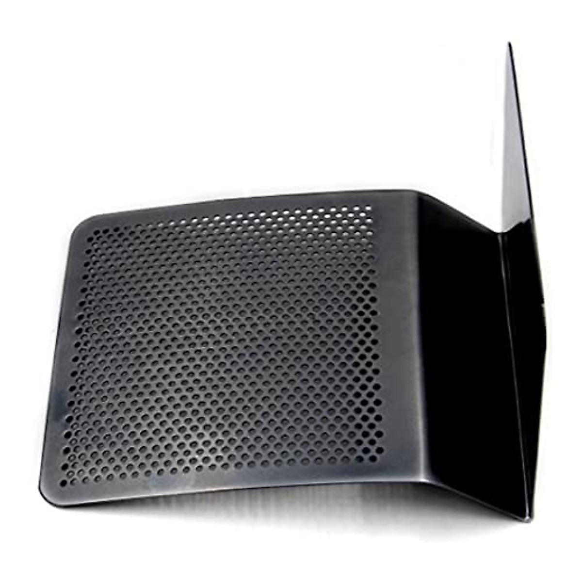 1InTheOffice Bookends for Shelves, Metal Mesh Bookends Heavy Duty, 5.71" Wire Mesh Book Ends, Matte Black, Each, 2 Pairs