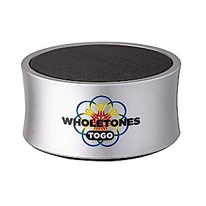 Wholetones to Go (2nd Gen) - Portable Relaxing Music Player with 7 Looping Frequency Enhanced Songs, Timer, Bluetooth, Rechargeable Battery, Hanging Ring