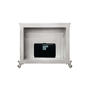Picardy Fireplace in Antique Pearl Finish