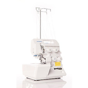 JUKI MO600N Series, MO654DE Portable Thread Serger Sewing Machine, White