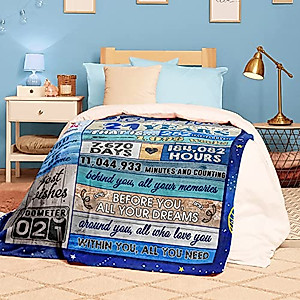 21st Birthday Gifts for Her him Happy 21st birthday decorations for her him, Unique 21st Birthday Gift Ideas for Women, Daughter, Sister, Girlfriend Female, Birthday Gifts for 21 Year Old Girl Blanket