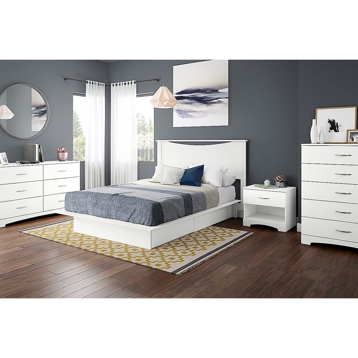 South Shore Step One 5-Drawer Chest, Pure White