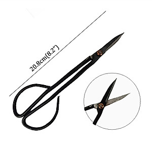 Garden Clipper Beginner Bonsai Tool Long Handle Scissors Gardening Plant Branch Shears 20cm New Drop Shipping