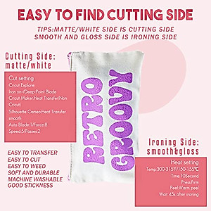 Tintnut Puff Vinyl Heat Transfer, 11 Sheets, 12 x 10inches, 3D Foaming Puff Colorful HTV Iron on Vinyl for T-Shirts DIY Compatible with Cricut or Silhoutte Cameo