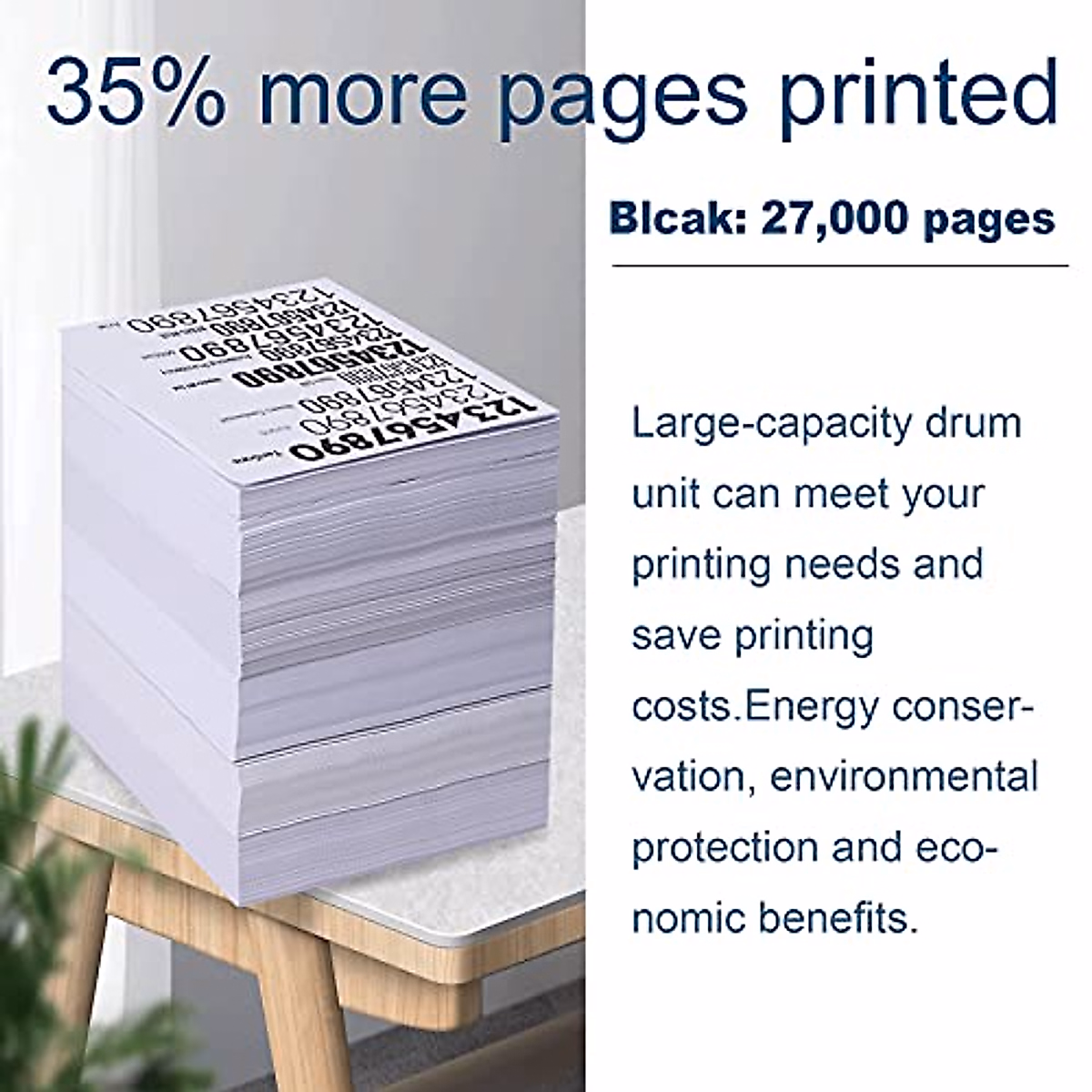 JUL 1-Pack Black DR-331CL DR331CL Drum Unit Compatible Replacement for Brother HL-L9200CDW/CDWT L8250CDN L8350CDW/CDWT MFC-L8600CDW L8850CDW L9550CDW Printer