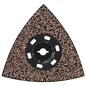 BOSCH OSM450CR2 StarlockMax Oscillating Multi-Tool Carbide 20 Grit Delta Sanding Pad