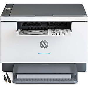 HP Laserjet MFP M234dw Wireless Monochrome All-in-One Laser Printer, Print Scan Copy,600x600 dpi, 30ppm, Auto Duplex Printing, 1.27" LCD Display, Wi-Fi, Ethernet - WULIC Printer Cable