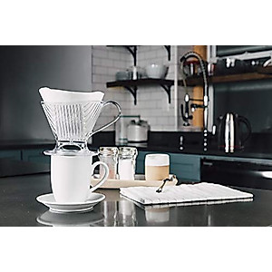 Melitta 4 Cone Coffee Filters, White, 40 Count (Pack of 12) 480 Total Filters Count - Packaging May Vary