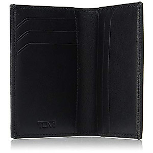 TUMI - Nassau Folding Card Case Wallet for Men - Black Texture