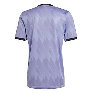 adidas Men's Soccer Real Madrid 22/23 Away Jersey (as1, Alpha, l, Regular, Regular, Large) Light Purple