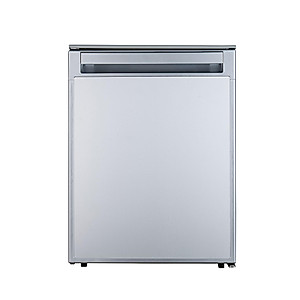 Equator 12V/DC Mini-Fridge Freezer 2.8cf Stainless for RV BOAT OFF-GRID 2 Doors
