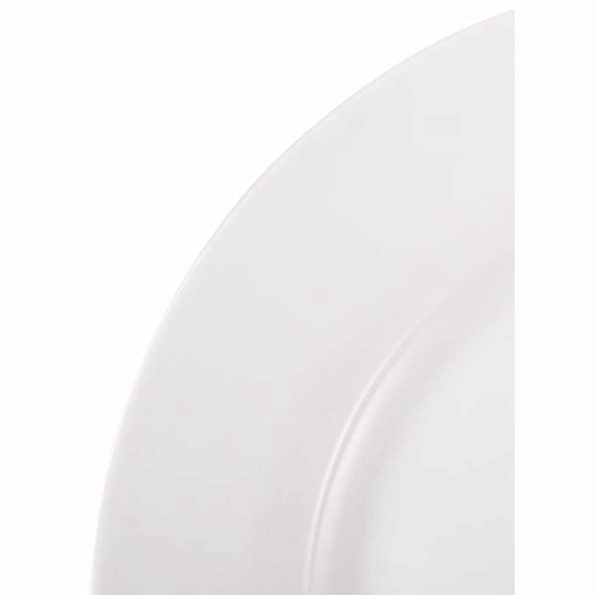 Amazon Basics 6-Piece White Dinner Plate Set