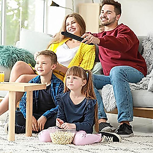 Protective Case for Sony RMF-TX600U RMF-TX500U RMF-TX500E RMF-TX621U RMF-TX600E Smart TV Remote Silicone Battery Back Cover Holder Shockproof Anti-Slip Covers for Sony Voice Remote Control (Black)