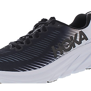 HOKA ONE ONE Rincon 3 Womens Shoes Size 9, Color: Black/White