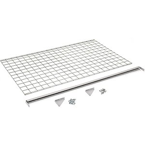 Global Industrial Wire Mesh Security Cage Accessory Shelf, 48"W x 24"D