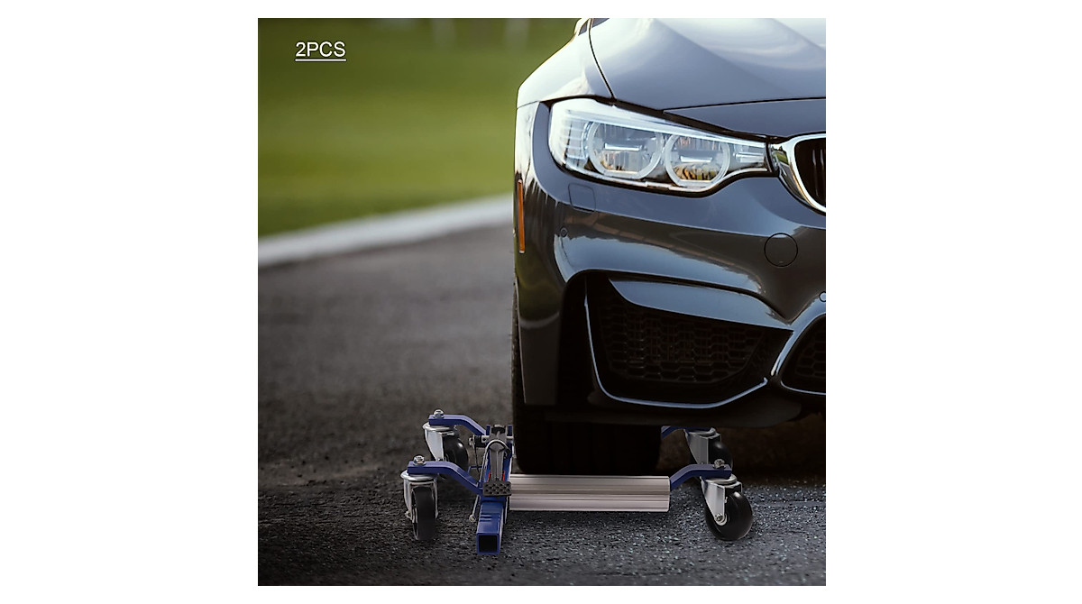 ZAWAYINE Car Wheel Dolly, Heavy Duty Self Loading Dolly with Ratcheting ...