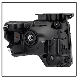 ACANII - For Black 2009-2014 Ford F150 Replacement Headlights Lamps Aftermarket Driver + Passenger Side