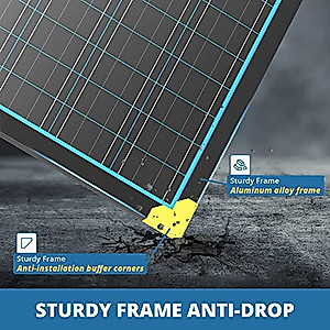 Voltset 20W 12V Solar Panel Kit, Solar Battery Trickle Charger Maintainer with MPPT Solar Charge Controller, Extension Cable Clips O-Ring Terminal & Adjustable Mount Bracket for Car Motorcycle Marine