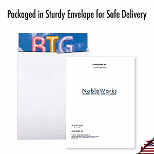 The Best Card Company - 40th Happy Birthday Card Jumbo (8.5 x 11 Inch) 40 Years of Celebration, Group Notecard with Envelope - Inflated Messages Milestones 40 (Not Actual Balloons) J5651BMBG-US