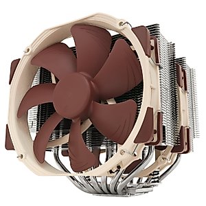 Noctua NH-D15, Premium CPU Cooler with 2x NF-A15 PWM 140mm Fans For Desktop (Brown)