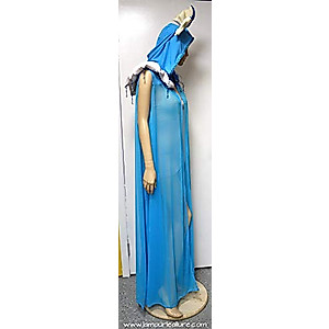 Vaporeon Ear Cape Robe Cosplay Halloween Rave Costume