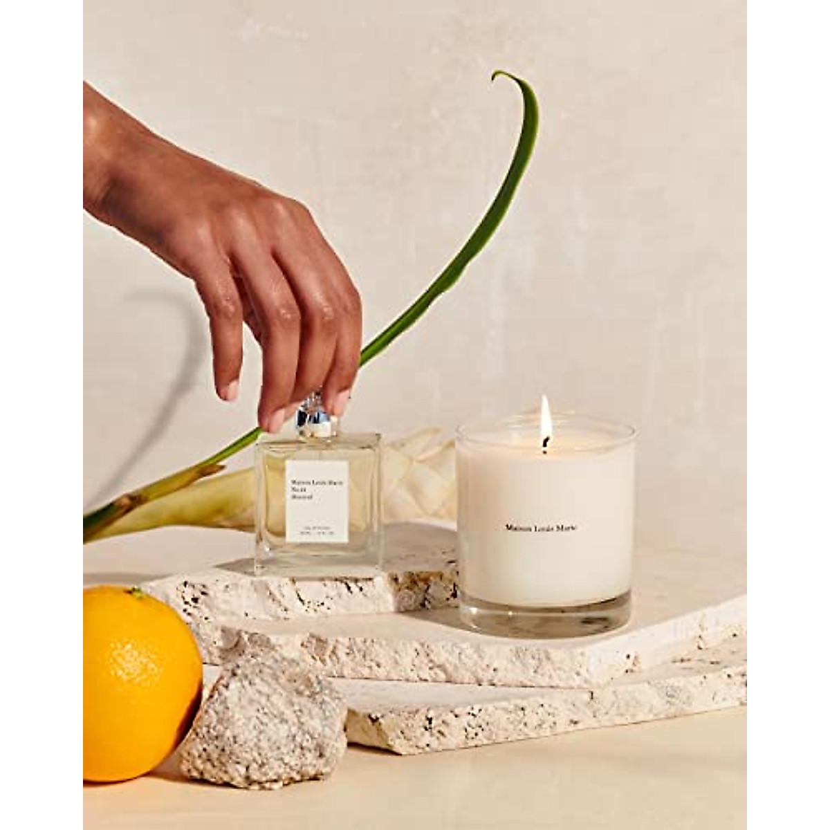 Maison Louis Marie - No.12 Bousval Natural Soy Wax Candle | Luxury Clean Beauty + Non-Toxic Fragrance (8.5 oz | 240 g)