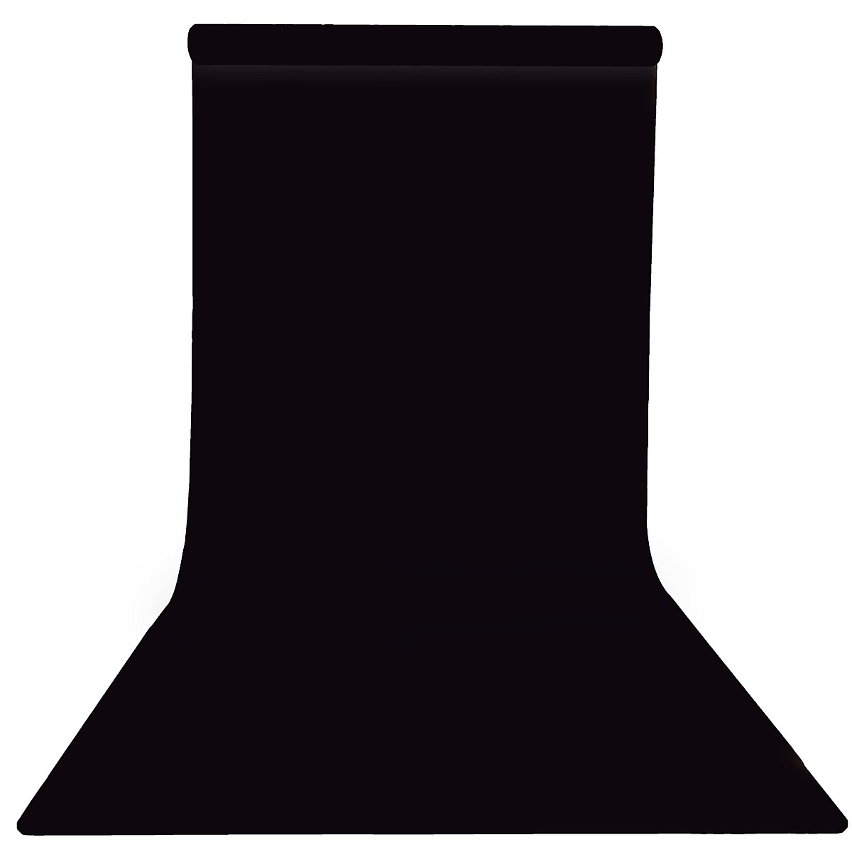 Yizhily Seamless Photogrphy Background Paper, Paper Backdrop Roll for Photoshoot, 53" x16', Jet