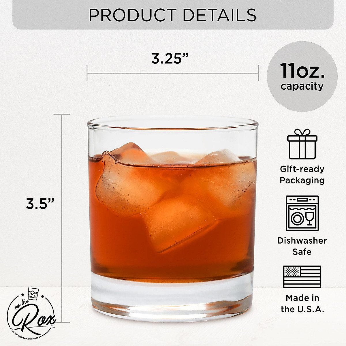 Personalized Whiskey, Bourbon Glass Gifts - Custom Engraved Handwritten Message Gift for Him - Personalized Bourbon Glass - 11 oz Engraved Handwritten Message Scotch Glass - Birthday, Anniversary