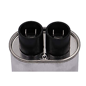 Meter Star Microwave Capacitor Replacement 2100V 0.95uf Compatible for Amana Electrolux Ge Kenmore and Whirlpool,Connect Pin 1/4" Standard Terminal