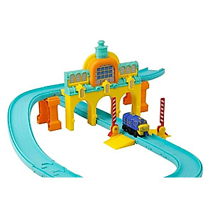 Chuggington - Look Alive Chuggers 3-Pack - Wilson, Brewster, Koko - Connectable Train Toys with Moving Parts - Free-Rolling Wheels - 3.75 Inch Scale - Gift for Preschool Kids Age 3 and Up