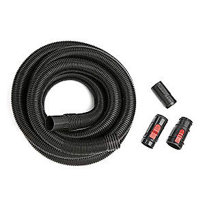 CRAFTSMAN CMXZVBE38759 2-1/2 in. x 20 ft. POS-I-LOCK Wet/Dry Vacuum Hose Kit for Shop Vacuums