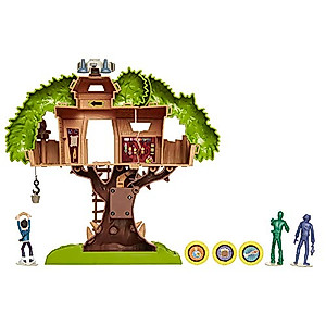 The Last Kids On Earth - Tree House of Awesomeness Playset, Includes Exclusive Jack Action Figure & 2 Zombies