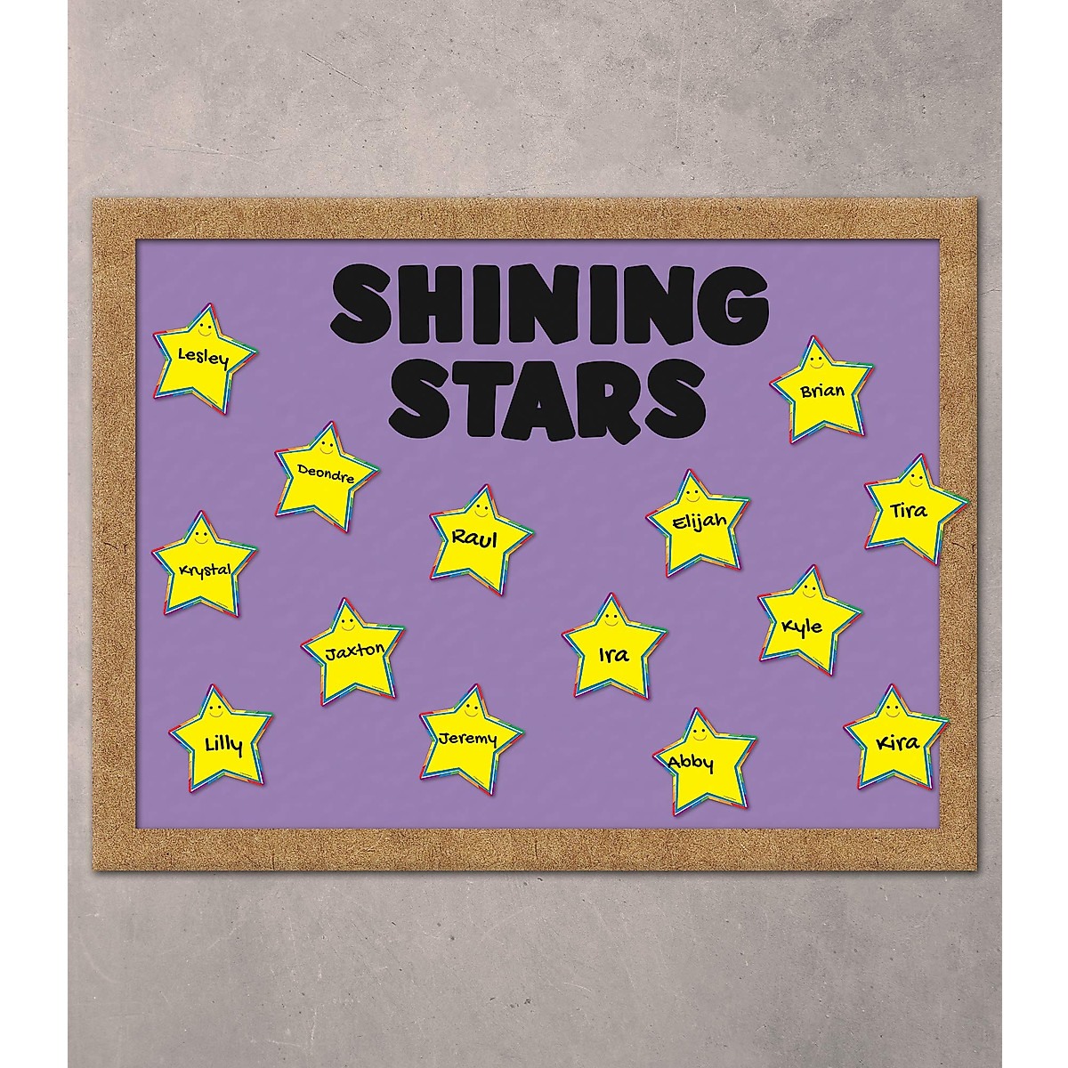 Carson Dellosa Star Cutouts, 36 Star Cutouts for Bulletin Board and Classroom Décor, Elementary Classroom Decor, Clasroom Cutouts, Star Cut-Outs, Cutouts for Classroom Bulletin Board Decorations