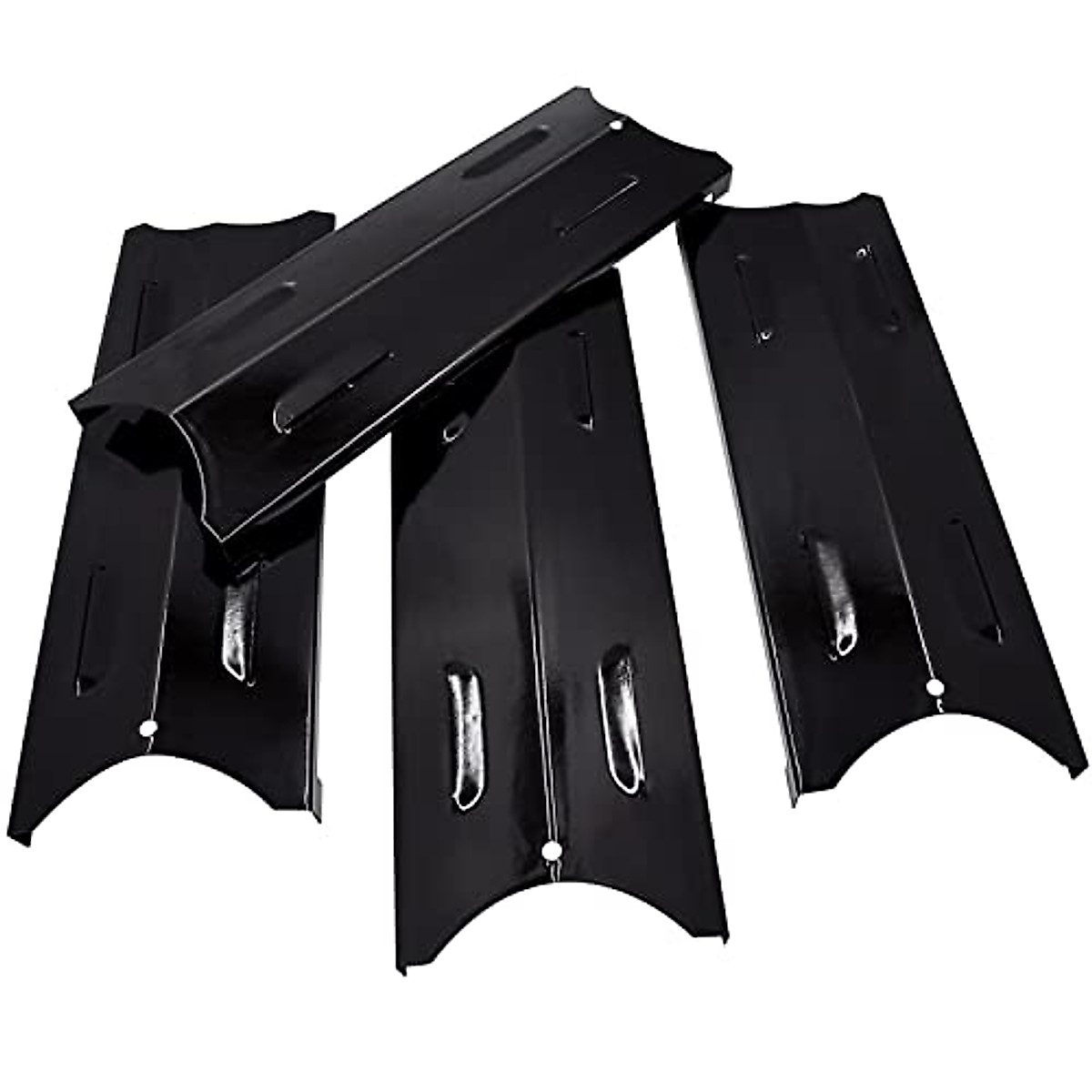 Adviace Grill Replacement Parts for Master Forge BG179A BG1793B-A BG1793B-A BG1795BAL, Heat Tent Heat Plates for Master Forge BG179A, 503225-10 MFHP2 Flame Tamer Replacement 4-Pack