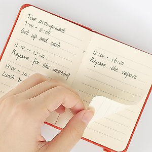 8-Pack Pocket Notebook，4.3" x 3.2"Small Notebook，Hardcover PU Leather Notebook Total 200 Pages, Mini Journal for College Ruled, Sketchbook, Work Notebook.（Contains 2 Yellow, 2 Grey, 2 Blue, 2 Orange）