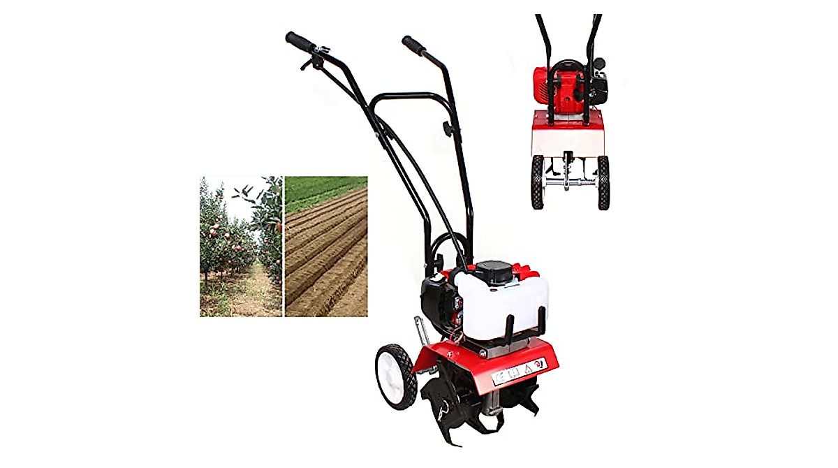 OCASAMI 52cc Gas Mini Tiller & Cultivator | Power Your Garden