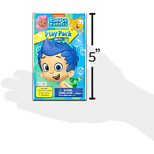 Nickelodeon Bubble Guppies Mini Party Favors Set for Kids - Bundle with 24 Nick Jr Aqua Bubble Guppies Play Packs with Coloring Pages, Stickers, More (Bubble Guppies Birthday Party Supplies)
