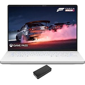 ASUS ROG Zephyrus G14 Gaming & Entertainment Laptop (AMD Ryzen 7 7735HS 8-Core, 16GB DDR5 4800MHz RAM, 1TB PCIe SSD, GeForce RTX 4050, 14.0" 165 Hz Win 11 Pro) with USB-C Dock