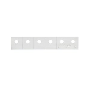 OLFA Carton Cutter Snap-Off Replacement Blades, 5 Blades (30 Segments) CTB-5 - Heavy Duty Carbon Steel Snap-Off Box Cutter Blades for Boxes, Packaging, Paper, Cardboard, Fits OLFA CTN-1 Carton Cutter