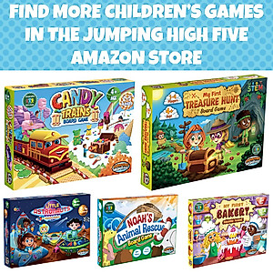 JH5 Baby Dinosaur Rescue! Cooperative Dinosaur Race Board Game for Kids Ages 4+ Easy to Learn and Great for Family Game Night