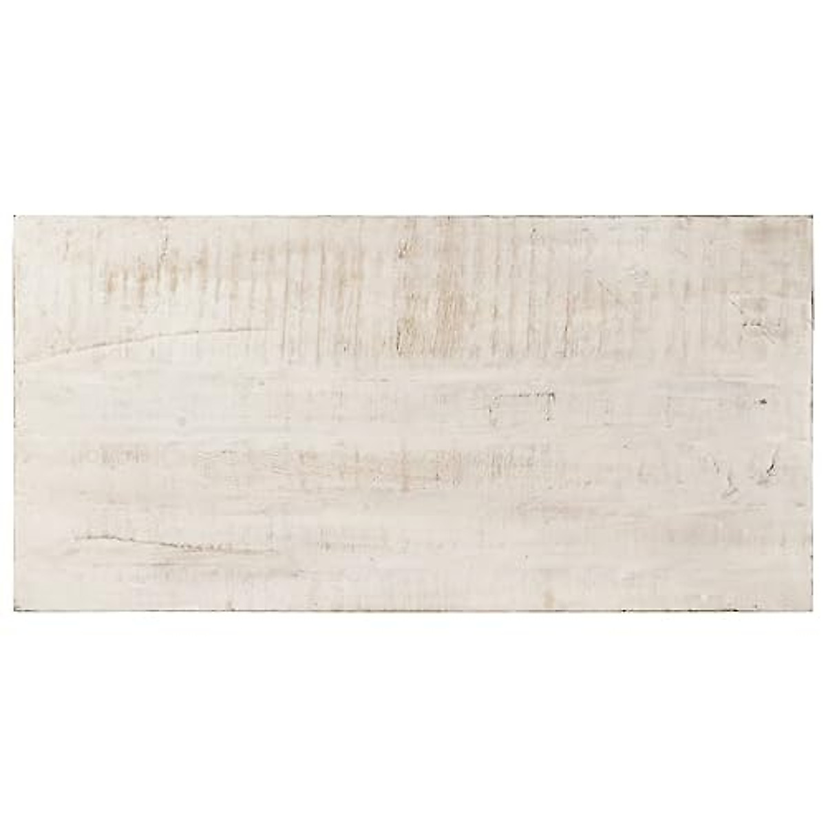 YPWRENH Rectangular Wooden End Table Dining Table White 47.2 "x23.6 x29.9 Solid Mango Wood for Dining Room, Kitchen or Living Room