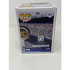 Funko Pop! Icons Whitney Houston SB National Anthem #71 Shop Exclusive Protector