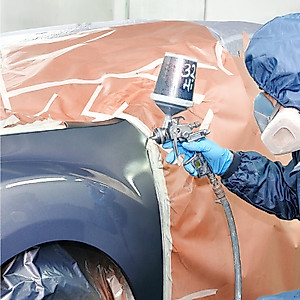 KICNIC White Masking Tape 1 Pack, General Purpose Painter's Tape 0.7inch x 60yard, Beige Crepe Paper Tape for Painting, Labeling, Packing, Craft, Art